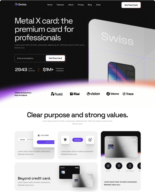 127 Premium Figma Website Designs | Wonderlist